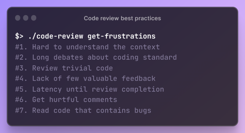Code review best practices: 7 common frustrations - Packmind