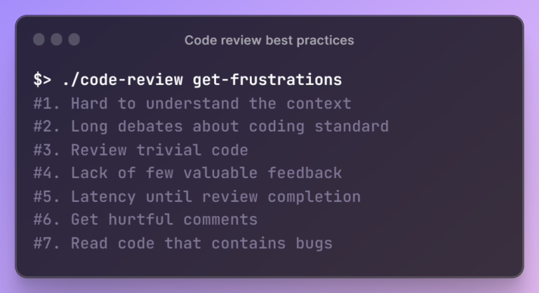Code review best practices: 7 common frustrations - Packmind