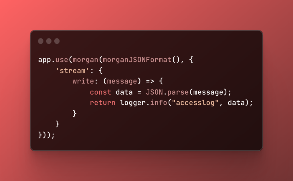 Access logs on Node JS with Winston, Morgan, and storage on Elasticsearch - Packmind